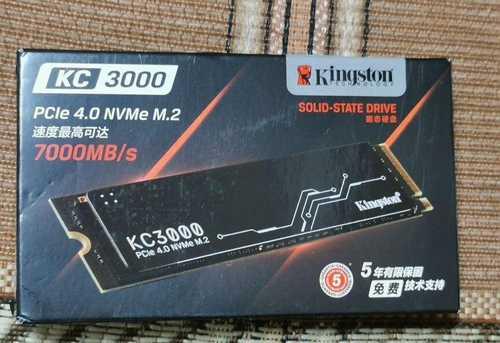 Kingston KC3000 PCIe 4.0 1Tb (новый)