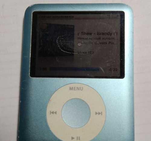 Плеер iPod nano 3 8гб