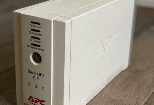 Ибп APC back UPS CS 500
