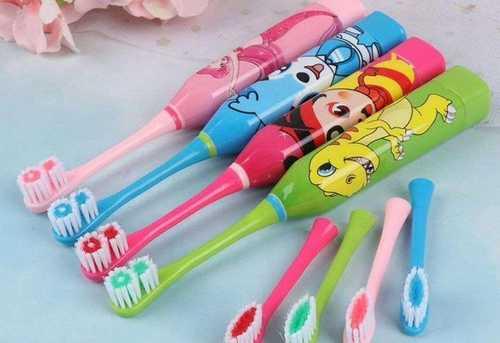 Новые Детские электрические зубные щётки новые