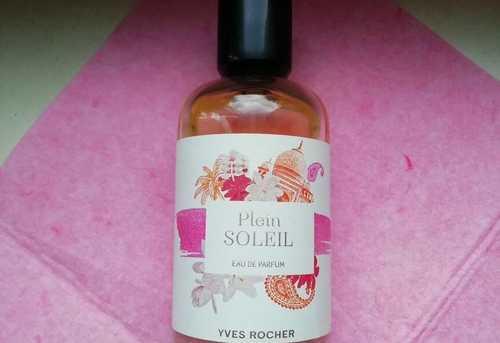 Парфюмерная вода yves rocher Plein Soleil 100 мл