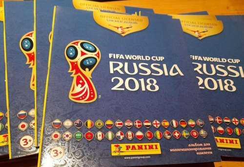 Альбомы для наклеек Panini чемпионат мира 2018