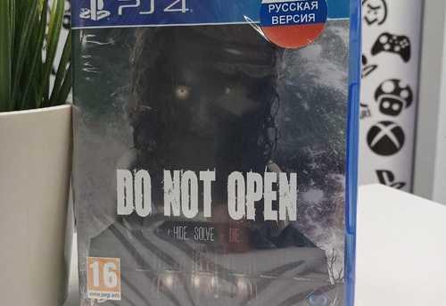 Do Not Open (PS4) NEW