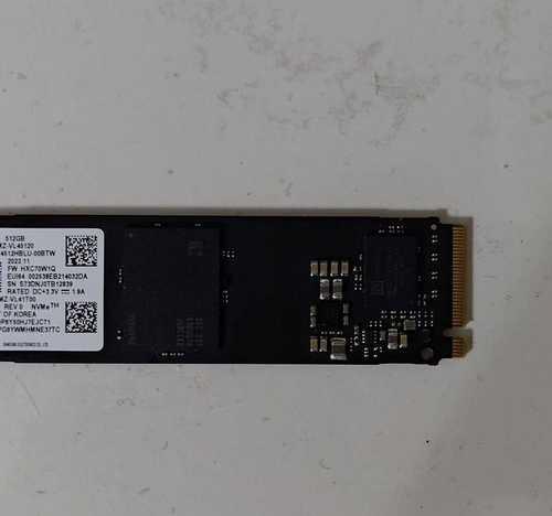 Samsung SSD M.2 PM9B1 MZ-VL45120 512 Гб