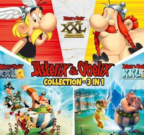 Asterix & Obelix XXL Collection 3 игры для xbox