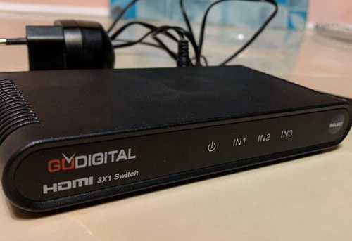 Разветвитель splitter сплиттер hdmi