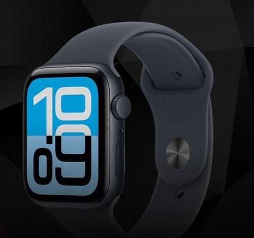 Часы Apple Watch SE 3 40 mm черный/черный S/M