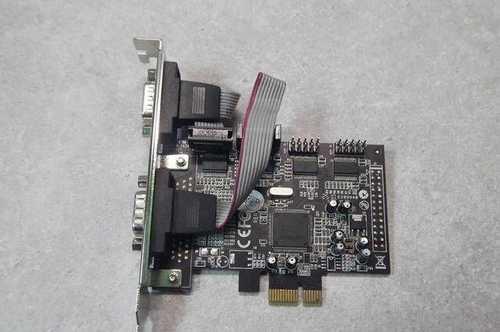 Контроллер 2х COM PCI-E x1