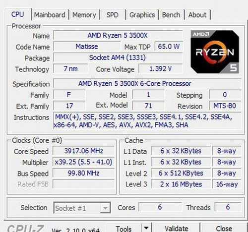 Asrock b450m pro4 + r5 3500x