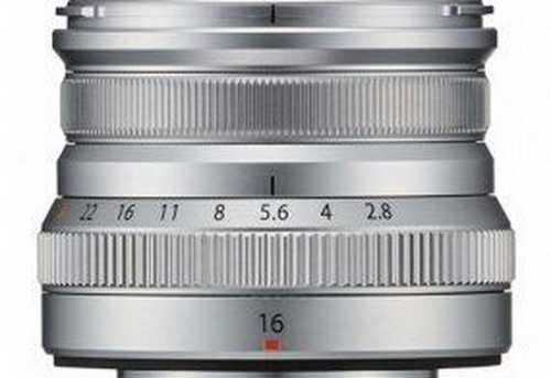 Fujifilm XF 16 MM F2.8 R RW silver (новый)
