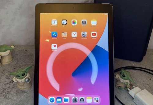 iPad 6 с sim + оригинальный чехол apple