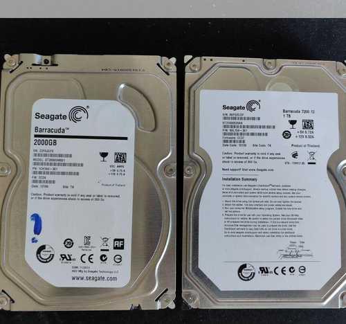 Жёсткие диски HDD на запчасти