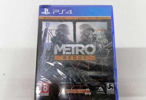 Игра для PS4 metro redux новая запечатана