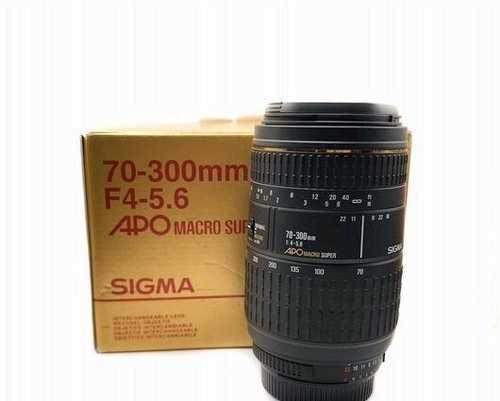 Sigma 70-300mm APOmacro super Nikon