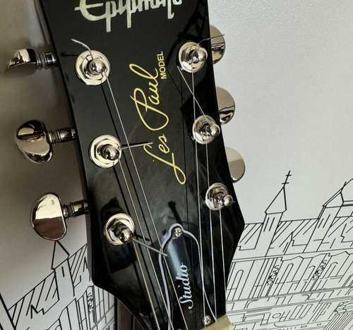 Гитара epiphone Les Paul Studio Smokehouse Burst