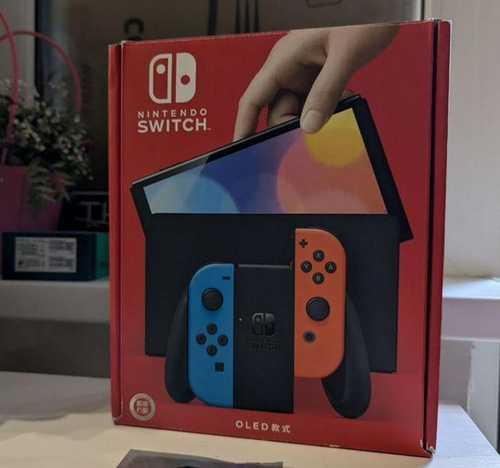 Nintendo switch oled 64gb + чип picofly