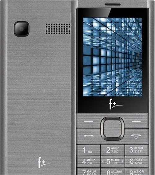 Кнопочный телефон F+ B280 Dark Gray