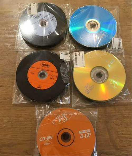 Cd, для записи. 50 шт