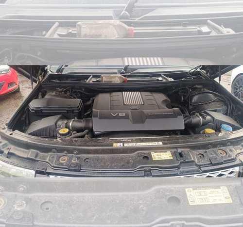 Двигатель 508ps 5.0 supercharged land rover range