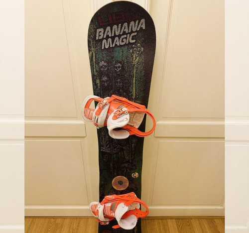 Сноуборд Lib Tech Banana Magic + Burton Cartel