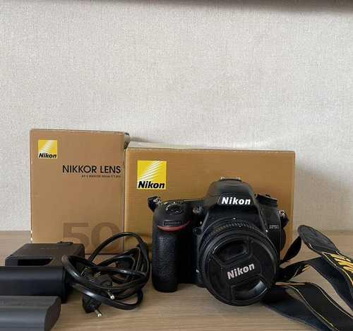 Зеркальный фотоаппарат Nikon d750