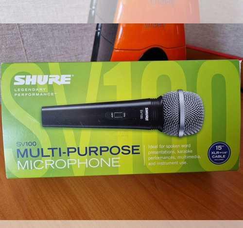 Микрофон shure SV100 новый