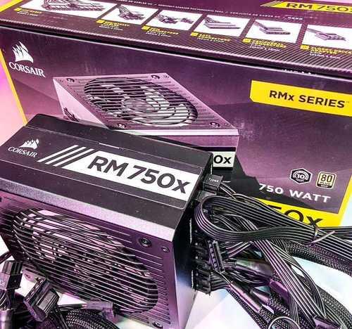 Corsair RM750X на пломбе   все провода