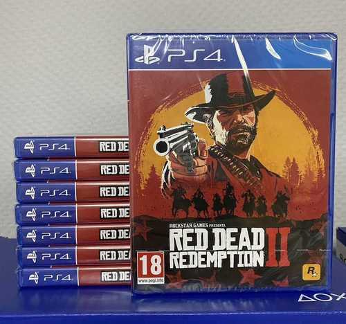 Диски ps4 Red Dead Redemption 2 RDR2 rdr