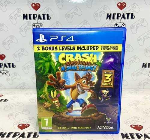 Crash Bandicoot N. Sane Trilogy PS4 (resale)