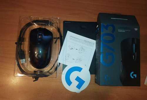 Игровая беспроводная мышь logitech G703 lightspeed