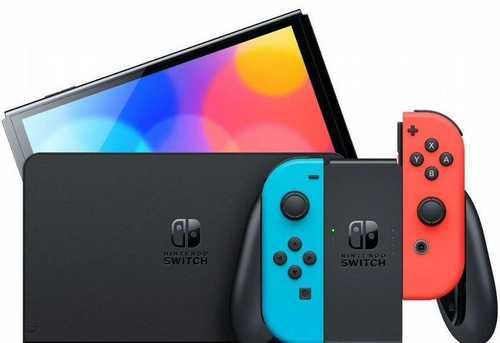 Nintendo Switch oled прошитая чипом picofly игры
