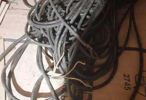 Медный кабель 4 жильный 1,5 мм