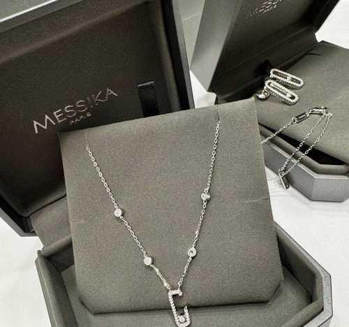 Цепочка с кулоном Messika 925