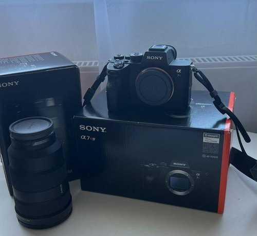 Фотоаппарат sony a7r4 + sony fe 24-70 mm f 2.8