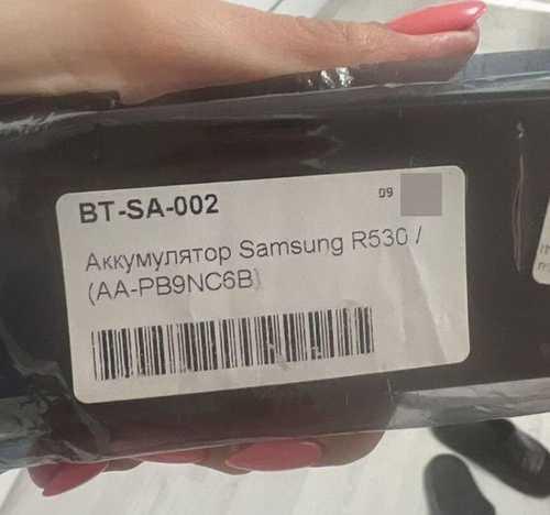 Аккумулятор для ноутбука samsung