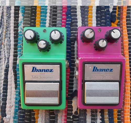 Ibanez TS9 Tube Screamer AD9 Analog Delay Japan