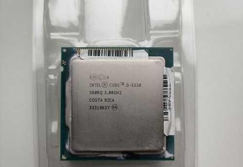 Процессор intel core i5 3330 с кулером