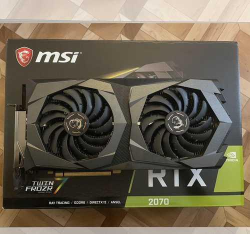 Видеокарта MSI RTX 2070 gaming Z