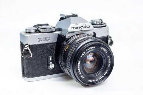Minolta XD + Minolta MC W.Rokkor 28mm f2.8