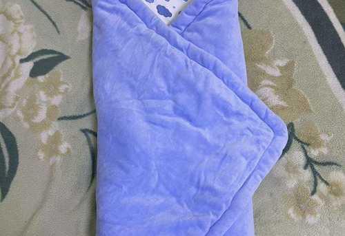 Конверт одеяло на выписку осень-зима