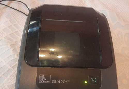 Принтер этикеток Zebra GK420t