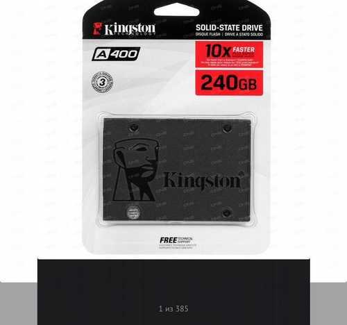 Ssd Kingston A400 240 gb