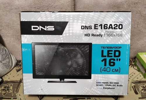 Телевизор DNS 16" E16A20