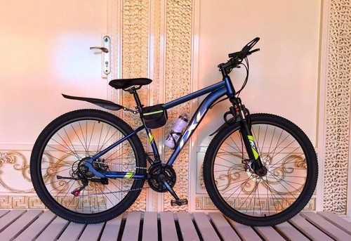 Скоростной велосипед Темно синий новый