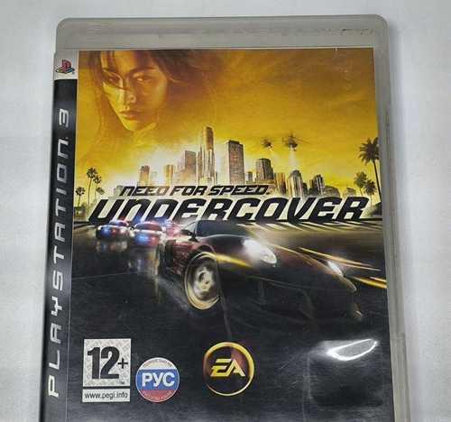 Ned for speed Undercover ps3 игра на диске