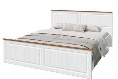 Кровать белая матовая 160х200 Валенсия
