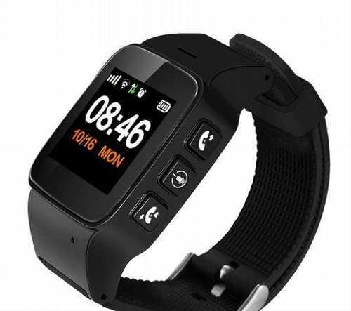 Детские часы Smart Baby Watch D99+ чёрные