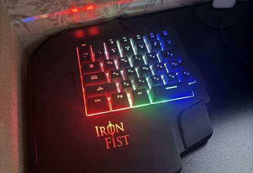 Игровой блок Оклик 701 G Iron Fist клавиатура