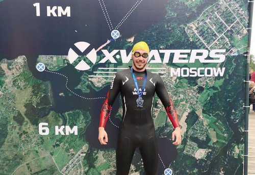 Гидрокостюм madwave men wetsuit jet