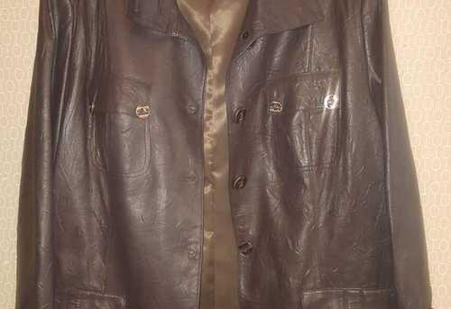Куртка кожаная натур. 52-54 2 шт